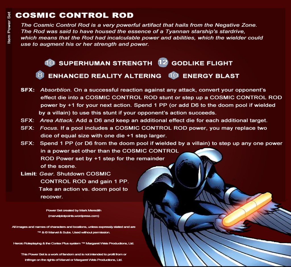 Item Power Sets | Marvel Plot Points