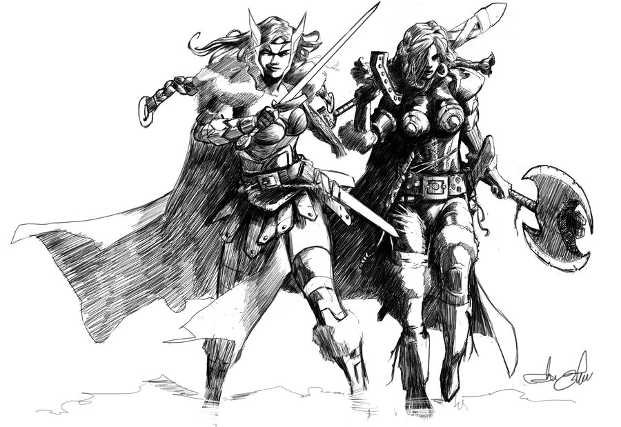 Hero Datafiles: Sif and Valkyrie | Marvel Plot Points