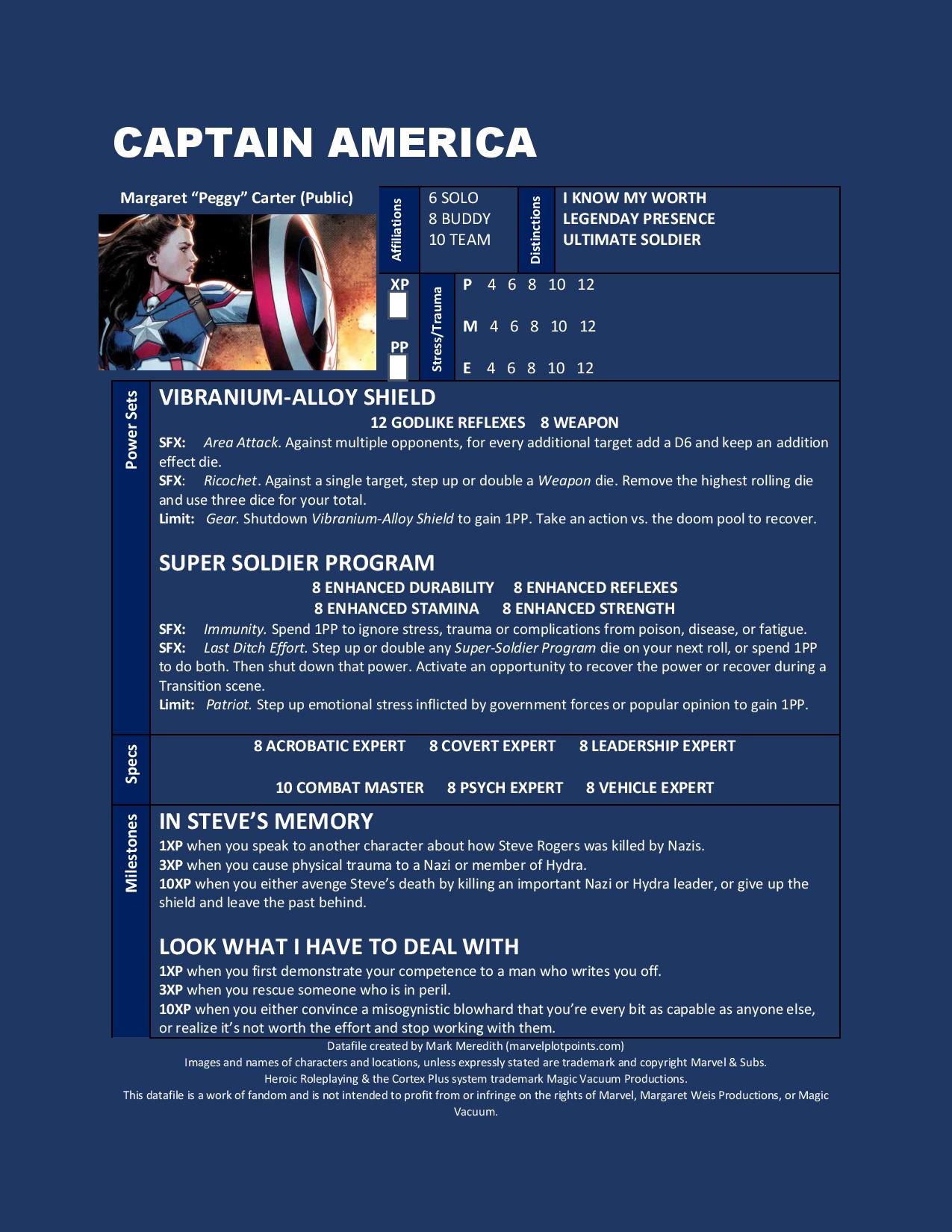 The Marvel Plot Points Datafile Template: Now in Word Doc Form | Marvel ...