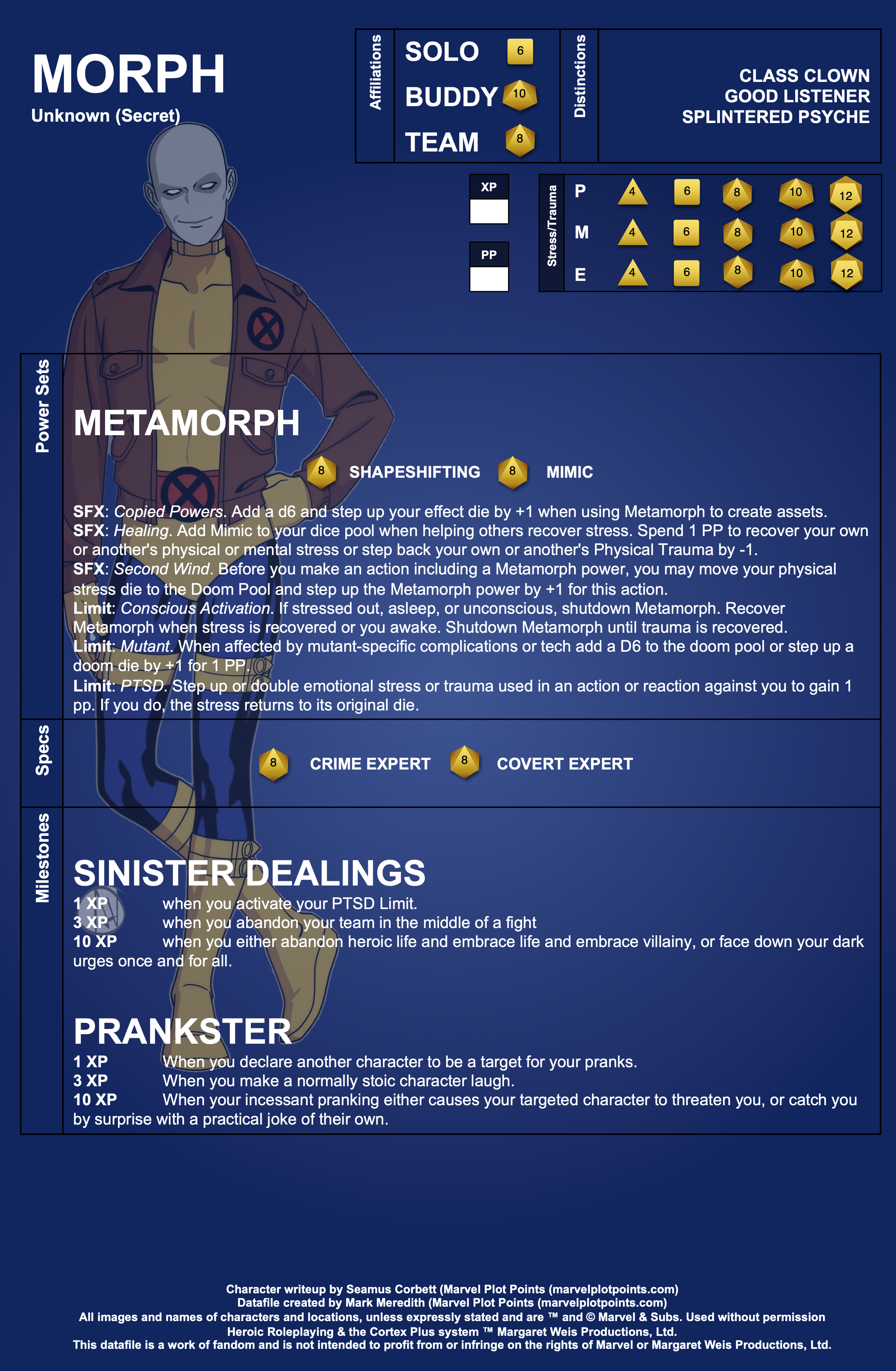 Datafile: Morph ’97 | Marvel Plot Points